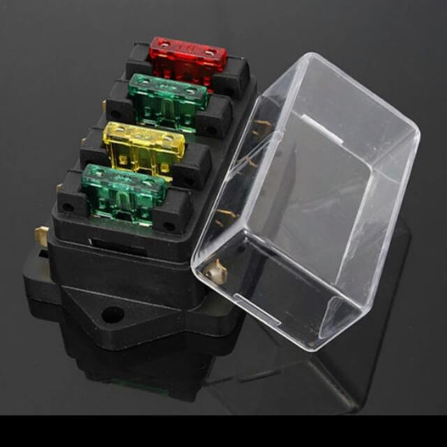 4 Way Fuse Box, Car Accessories, Accessories on Carousell