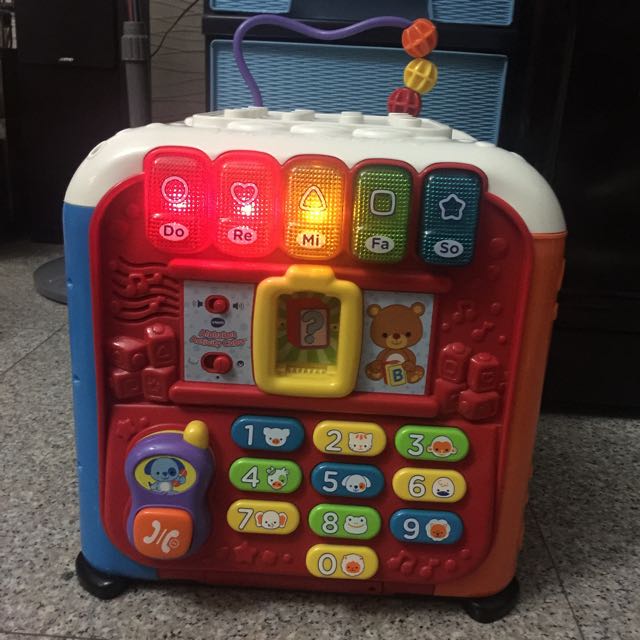 Alphabet Activity Cube by VTech®, Babies & Kids, Infant Playtime on ...