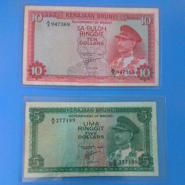Brunei Old Banknotes, Hobbies & Toys, Memorabilia & Collectibles ...