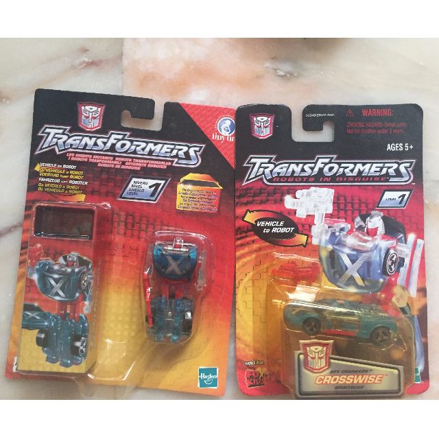 Transformers RID Spy Changers CROSSWISE 2 Versions, Hobbies & Toys ...