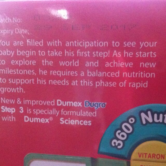 Dumex Dugro Step 3 (Sg Source), Babies & Kids, Nursing & Feeding ...