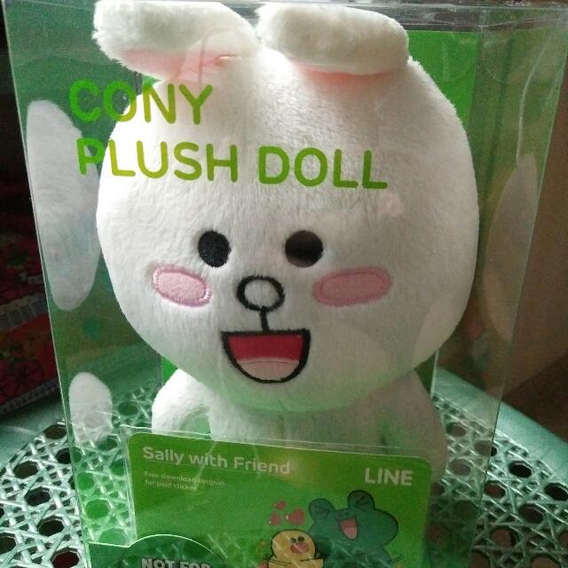 EXCLUSIVE Cony LINE Plush Doll (18cm), Hobbies & Toys, Toys & Games on ...