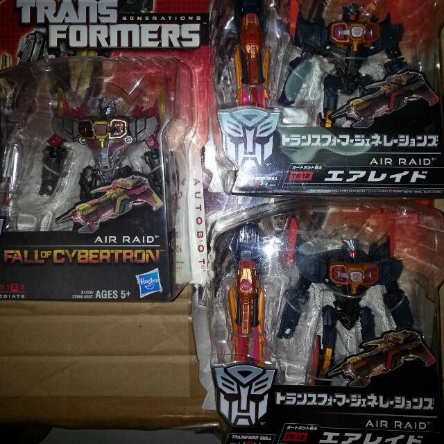 Hasbro Air Raid X 1 & Takaratomy Air Raid X 2, Hobbies & Toys, Toys ...