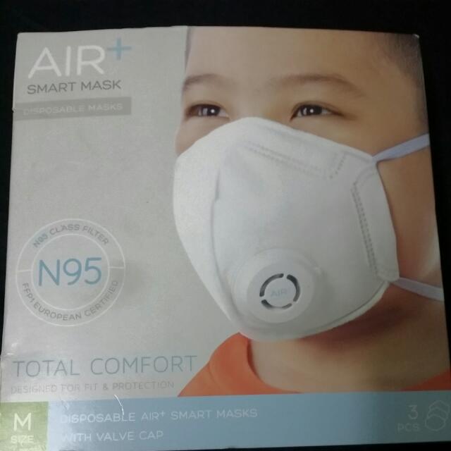 N95 Air+ Smart Mask, Health & Nutrition, Health Supplements, Health ...