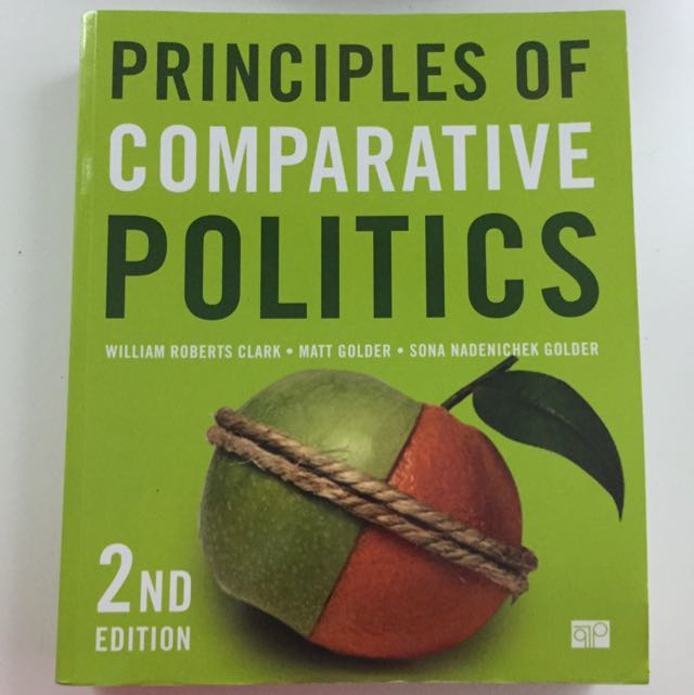 Principles Of Comparative Politics, Hobbies & Toys, Books & Magazines ...