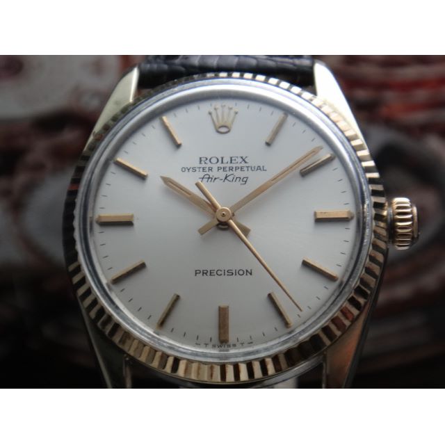 ROLEX 1980 VINTAGE 1025 OYSTER PERPETUAL AIRKING MEN WATCH-R98, Luxury ...
