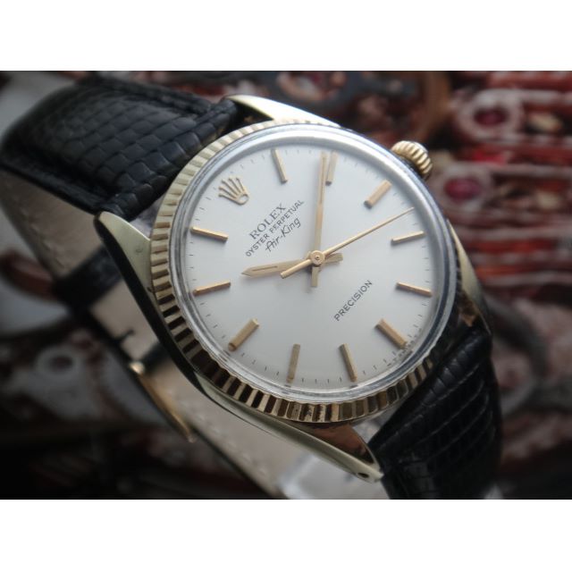 ROLEX 1980 VINTAGE 1025 OYSTER PERPETUAL AIRKING MEN WATCH-R98, Luxury ...