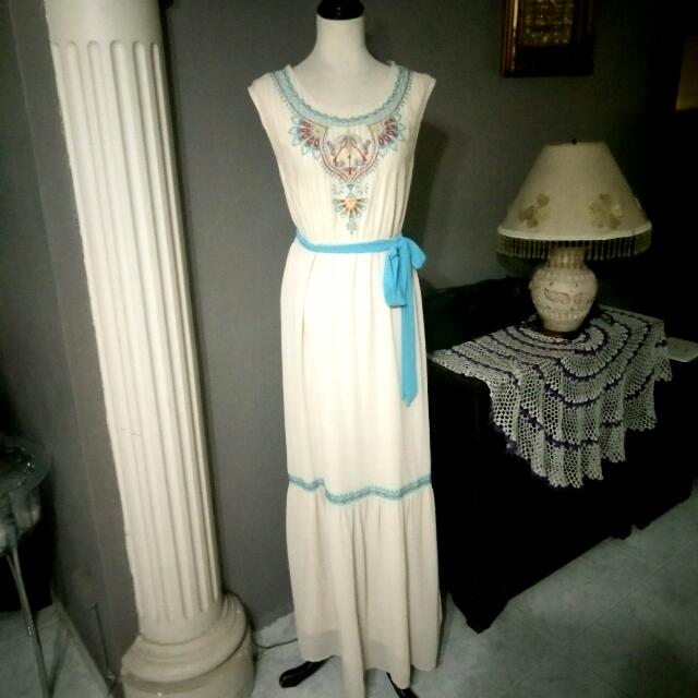 TOBI Day Maxi Boho Dress, Women's Fashion, Dresses & Sets, Dresses on ...