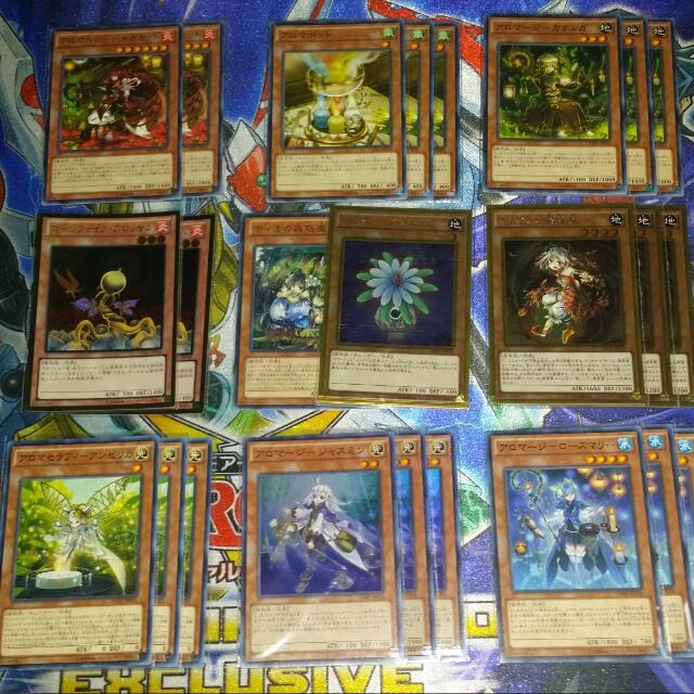Yugioh OCG Aroma Stun Deck, Hobbies & Toys, Toys & Games on Carousell