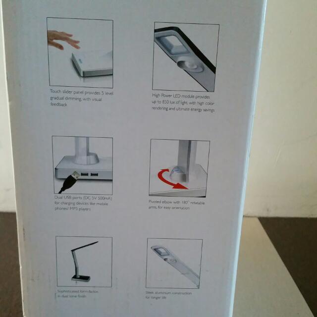 Brand New! Philips LED iCare v10.1 Desk Light 69195, TV & Home Appliances, TV & Entertainment ...