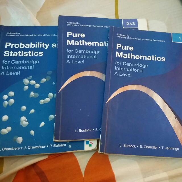 Cambridge A Level Mathematics Books, Hobbies & Toys, Books & Magazines ...