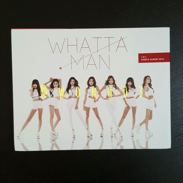 ioi - whatta man album + poster, Hobbies & Toys, Memorabilia ...