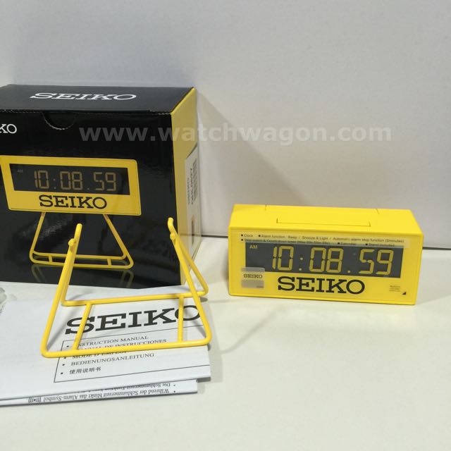 SOLD OUT - Seiko Countdown Style Sports Timing LCD Digital Clock ...