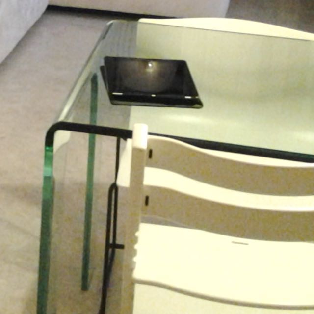 Solid Glass Table, Furniture & Home Living, Furniture, Tables & Sets on ...