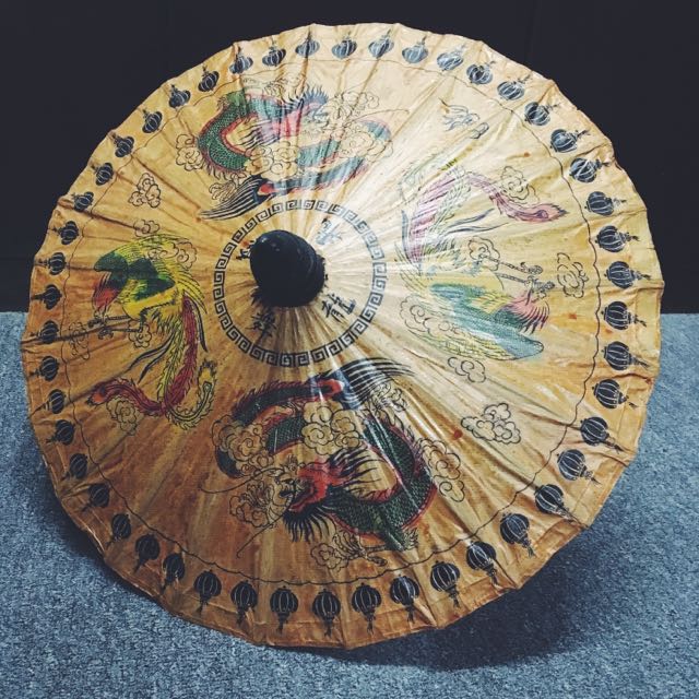 Traditional Chinese Paper Umbrella (Mini), Furniture & Home Living ...