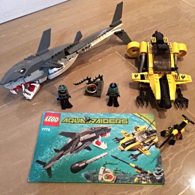LEGO Aqua Raiders Tiger Shark Attack #7773, Hobbies & Toys, Toys ...
