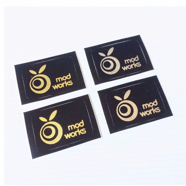 NERF Orange Mod Works Decals, Hobbies & Toys, Toys & Games on Carousell