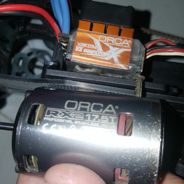 RC Car Orca VX ESC With 17.5T Orca RX2 Motor, Hobbies & Toys, Toys ...