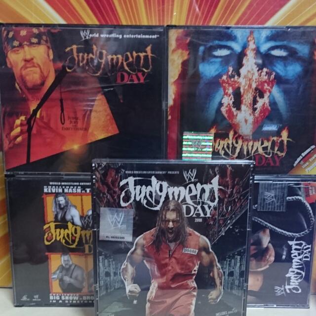 Wwf Wwe Judgement day 1998,2000, 2001,2002, 2003,2004,2006, 2008 ...
