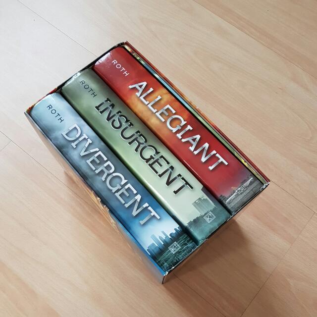 Divergent Series (Hard Cover) Box Set + Notes From Author, Hobbies ...