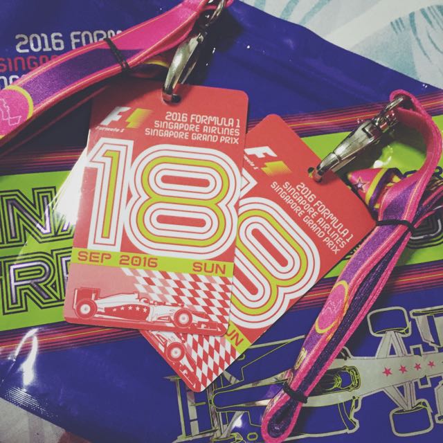 (RESERVED) F1 Sunday Grandstand Tickets (1 PAIR), Entertainment, Events ...