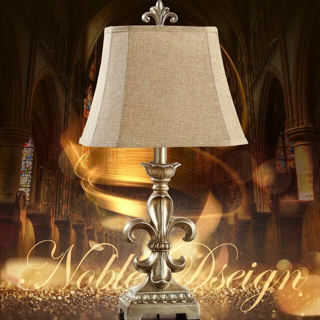 French Style LED Table Lamp, Furniture & Home Living, Furniture, Tables ...