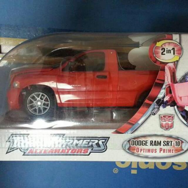 Hasbro Transformers Alternators Dodge Ram SRT-10 Optimus Prime, Hobbies ...