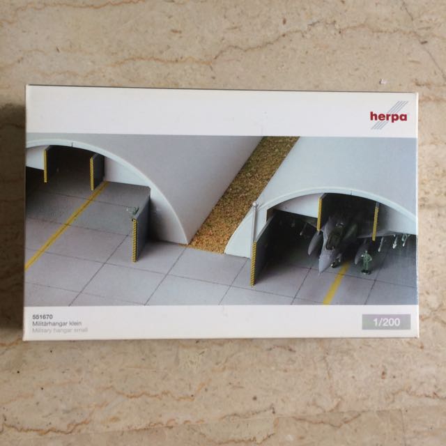 Herpa 551670 Military Hanger, Hobbies & Toys, Toys & Games on Carousell