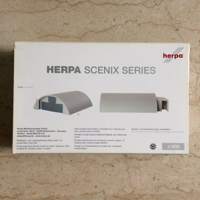 Herpa 551670 Military Hanger, Hobbies & Toys, Toys & Games on Carousell