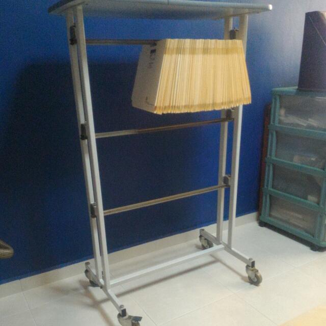 Metal Filing Tower On Castors, Furniture & Home Living, Furniture ...