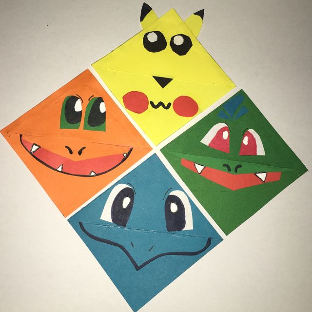 Pokemon Corner Bookmark, Design & Craft on Carousell
