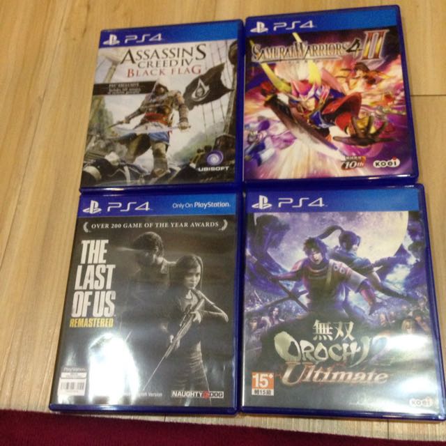 Ps4 Used Games, Video Gaming, Video Games, PlayStation on Carousell