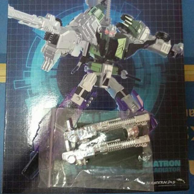 Transformers Sixshot MMC Reformatted Hexatron With Chrome Parts ...