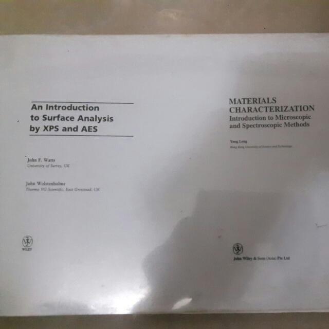 An Introduction To Surface Analysis By XPS And AES, Hobbies & Toys ...