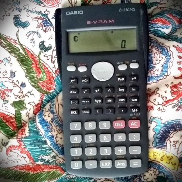 Casio Math Calculator, Hobbies & Toys, Books & Magazines, Assessment Books on Carousell