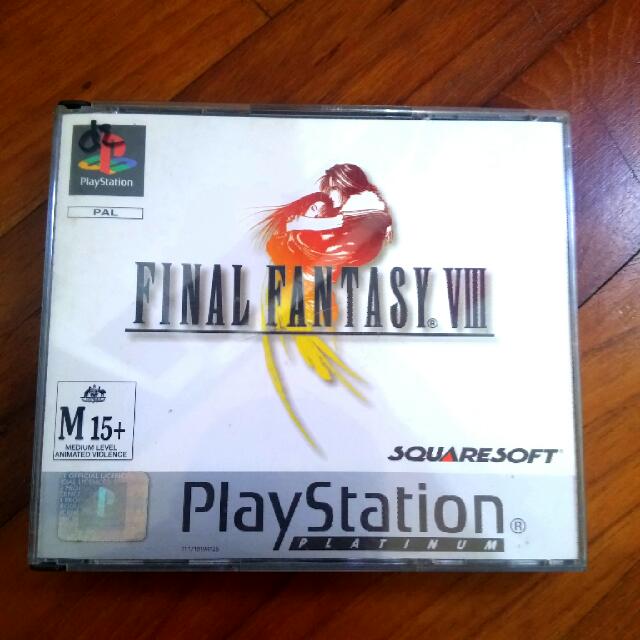 Final Fantasy VIII Platinum (PS1), Toys & Games, Video Gaming, Video ...