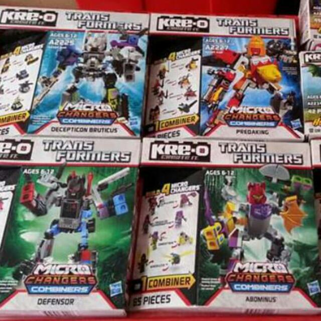 Hasbro Transformers Kre O Combiners Set, Hobbies & Toys, Toys & Games ... Hasbro Transformers Kre O Combiners Set, Hobbies & Toys, Toys & Games ...