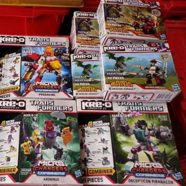 Hasbro Transformers Kre O Combiners Set, Hobbies & Toys, Toys & Games ... Hasbro Transformers Kre O Combiners Set, Hobbies & Toys, Toys & Games ...