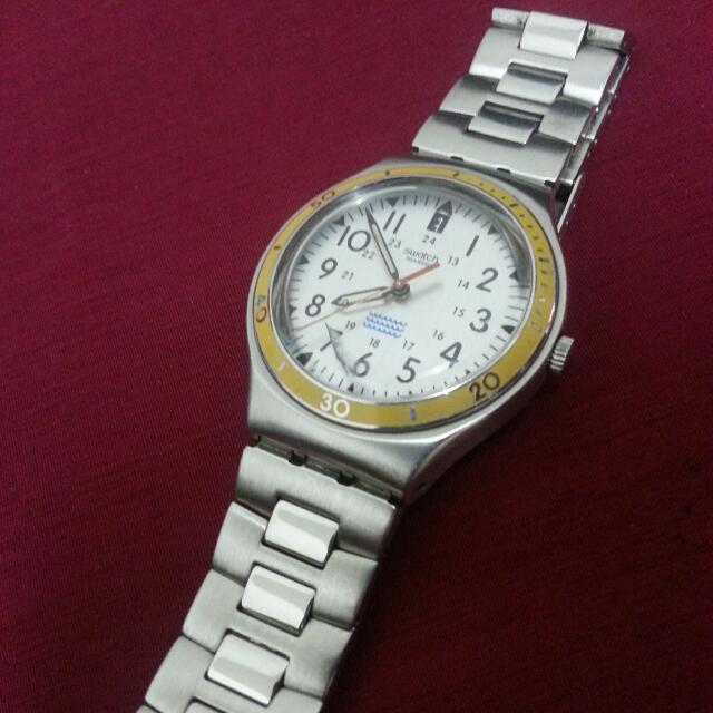 ROSAK Jam Swatch Irony, Men's Fashion, Watches & Accessories, Watches ...