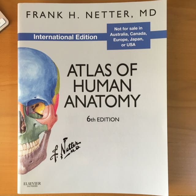 Netter's Atlas 6th Ed, Hobbies & Toys, Books & Magazines, Textbooks on ...