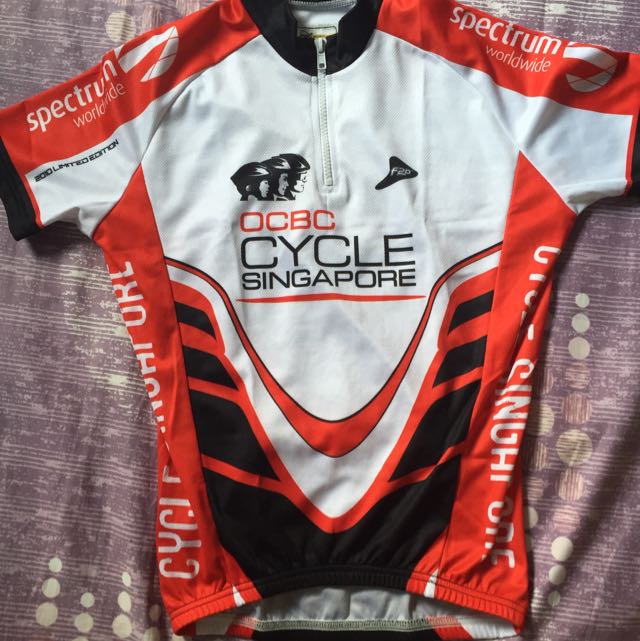 OCBC Cycle Jersey, Men's Fashion, Activewear on Carousell
