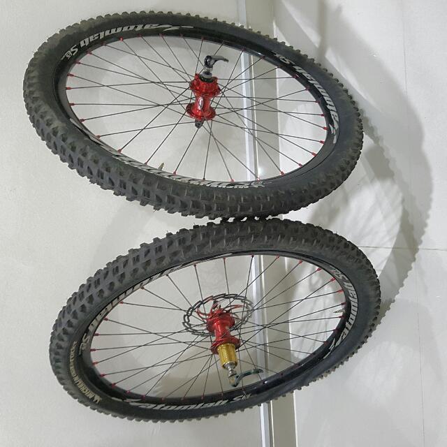 (Reserved) Pro Evo2 Hope Hub With Atomic Lab Rims, Sports Equipment ...