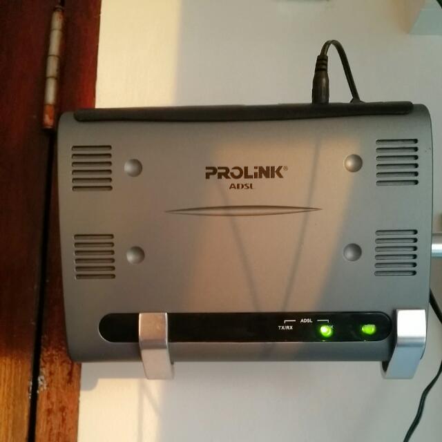 Prolink Hurricane 9000 Adsl modem, Computers & Tech, Parts ...