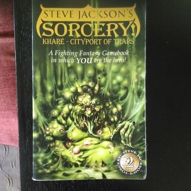 RESERVED Steve Jackson's Famous Gamebook SORCERY!, Hobbies & Toys ...