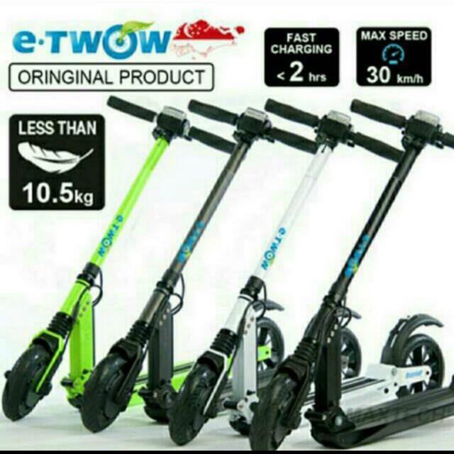 Etwow Electric Scooter Booster Aka Zoom Air 2 Model, Sports Equipment ...