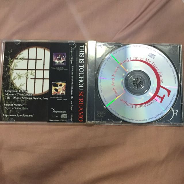 Foreground Eclipse Signed CD, Hobbies & Toys, Memorabilia ...