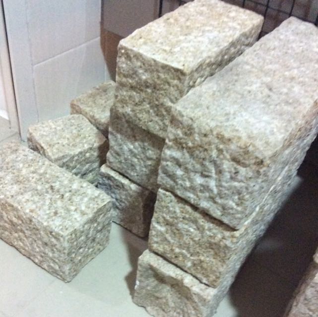 Price Drop!! Granite Stone Blocks, Furniture & Home Living, Gardening ...