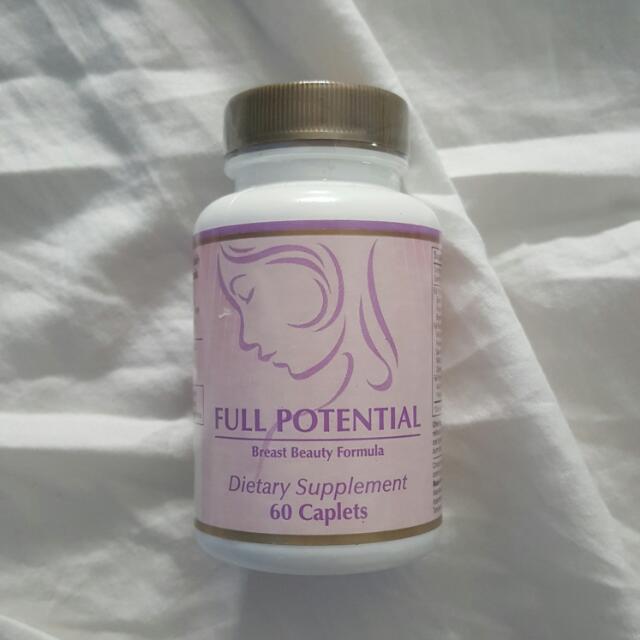 INSTOCK Full Potential Bust Enhance Supplement, Health & Nutrition ...