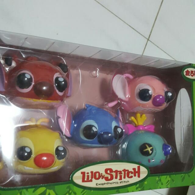 Lilo & Stitch Eye Popping Heads, Hobbies & Toys, Toys & Games on Carousell