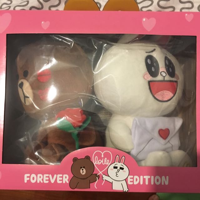 McDonald's Line Connie And Brown Forever Love Edition Plushie, Hobbies ...